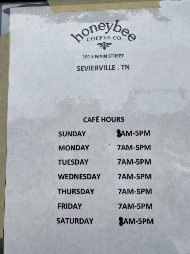 Honeybee Coffee Company: Caffeine Oasis in Downtown Sevierville – Out ...