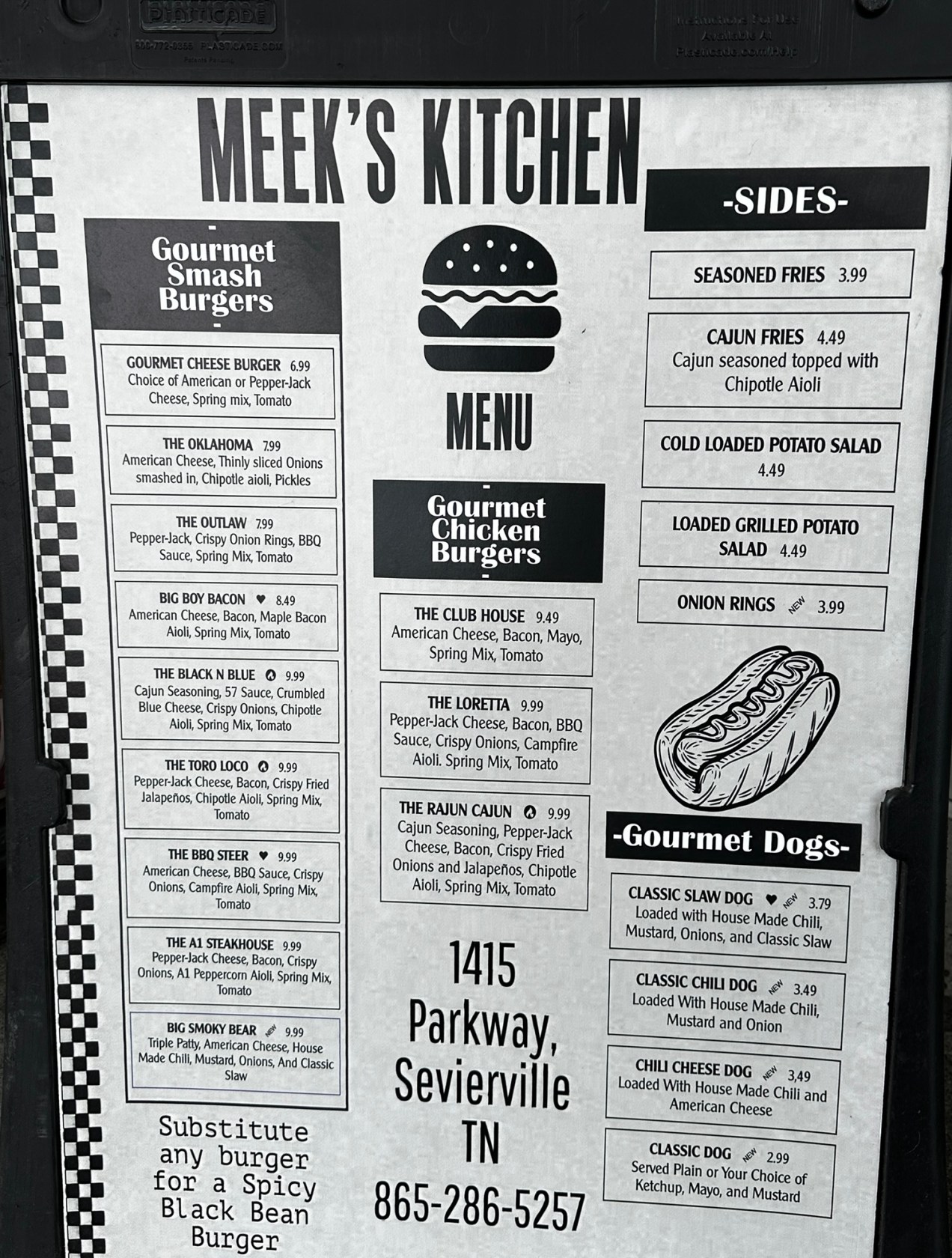 Meek’s Kitchen: Best Burgers in Tennessee – Out and About in Sevierville